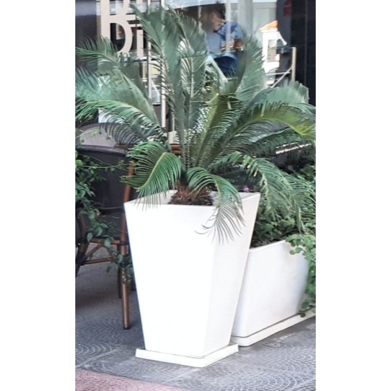 SQUARE 50 WAVY #EN329, Pots, Solomou Garden Centre & Landscaping